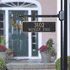 Two-sided Hanging Rectangle Address Plaque