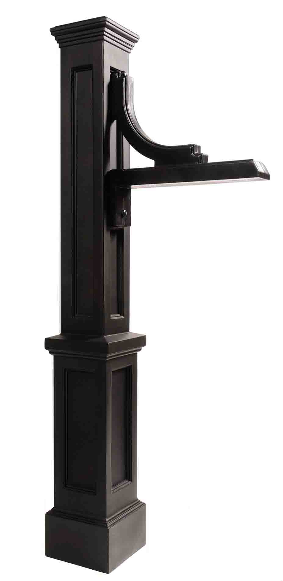 Mayne Black Woodhaven Address Sign Holder