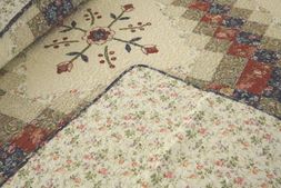 Victorian Treasures Cotton Floral Quilt