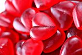Jelly Belly Red Raspberry Hearts Candy
