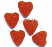 Jelly Belly Red Raspberry Hearts Candy