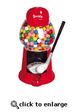 Birthday Chocolates, Candy, and Gifts - Sports Fan Golf Gumball Machine