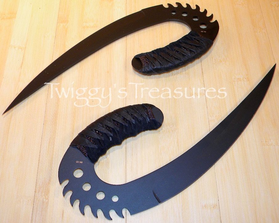 Riddick's Saber Claws - Black-MC-2069B - Chronicles of Riddick
