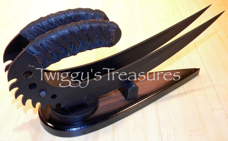 Riddick's Saber Claws - Black-MC-2069B - Chronicles of Riddick