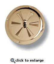 Stainless Steel Butterfly Vent by ABI Hardware | 4" Size