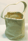 Canvas Buckets with Strap - Heavy Duty Small or Large Sizes ...