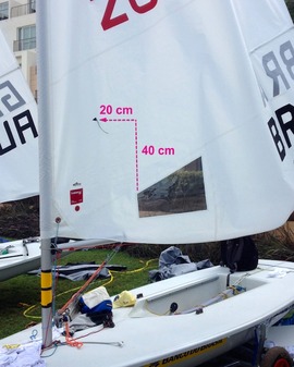 Laser ILCA Practice Sail Standard Rig