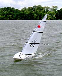RC Laser® Complete Ready to Sail Radio Controlled Sail Boat