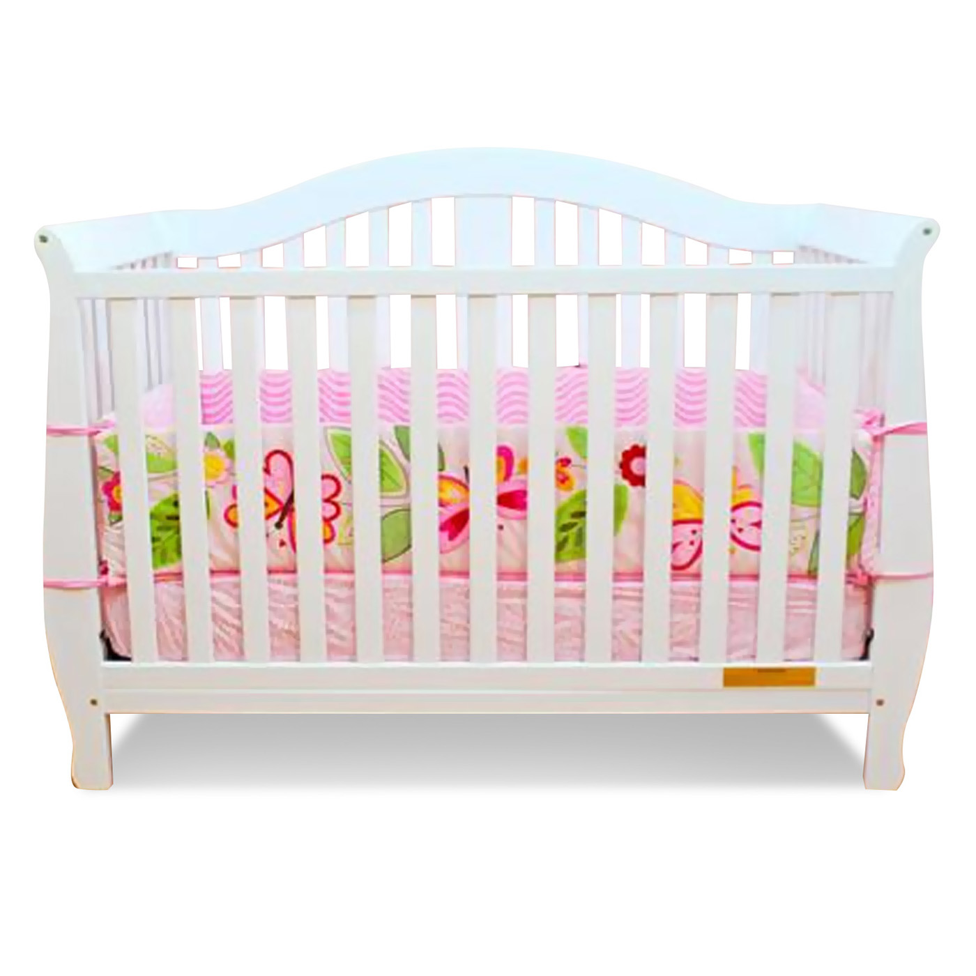 AFG Desiree 4-in-1 Convertible Crib in White FREE SHIPPING