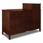 AFG 3 Piece Nursery Set - Desiree Convertible Crib, Leila 2 Drawer ...
