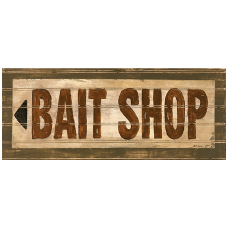 Art 4 Kids Bait Shop Wall Art FREE SHIPPING - $47.50