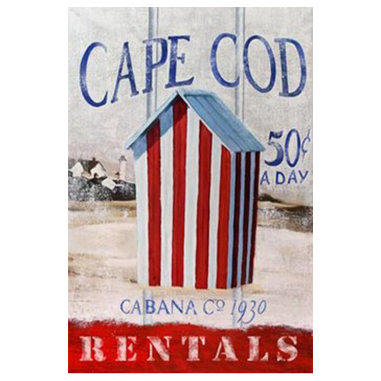 Art 4 Kids Cape Cod Cabana Wall Art FREE SHIPPING - $67.50