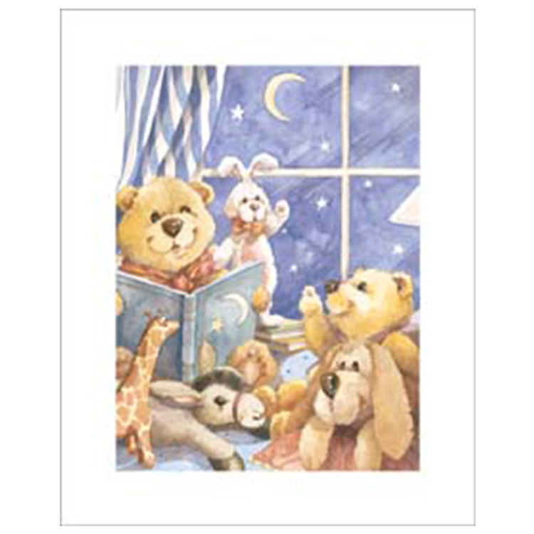 Art 4 Kids Teddy Bear Storytime Wall Art FREE SHIPPING - $60.00