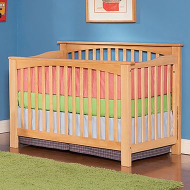 Atlantic Furniture Columbia Convertible Crib in Natural Maple FREE SHIPPING