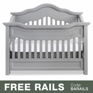Colored Baby Cribs and Colored Nursery Furniture Sets - FREE SHIPPING