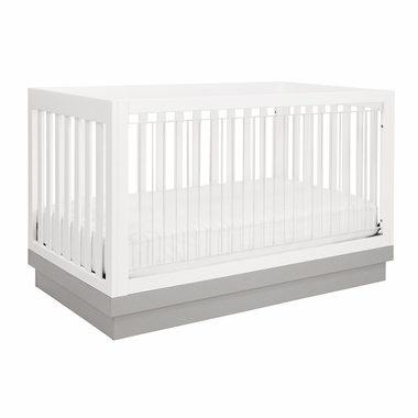 Babyletto 2 Piece Nursery Set - Acrylic Harlow 3-in-1 Convertible Crib ...