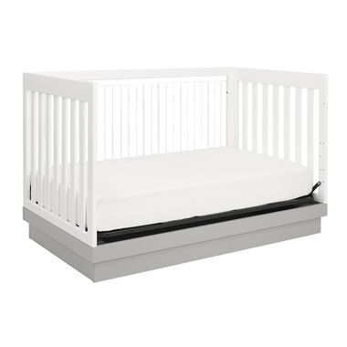 Babyletto 2 Piece Nursery Set - Acrylic Harlow 3-in-1 Convertible Crib ...