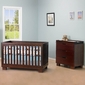 Modern Babyletto 2 Piece Nursery Set - Modo 3-in-1 Two-Tone Crib and ...