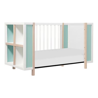 Babyletto Bingo 2 Piece Nursery Set - 3-in-1 Convertible Crib and ...