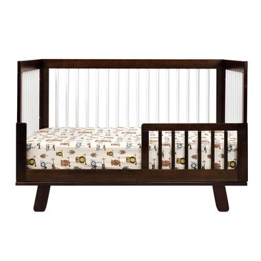 Babyletto Hudson 3-in-1 Convertible Crib in Two Tone Espresso and White ...