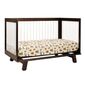 Babyletto Hudson 3-in-1 Convertible Crib in Two Tone Espresso and White ...