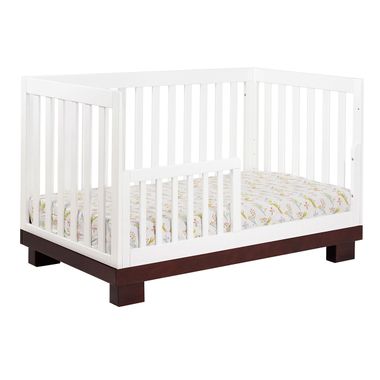 Modern Babyletto Modo 3-in-1 Two-Tone Baby Crib M6701QW FREE SHIPPING