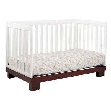 Modern Babyletto Modo 3-in-1 Two-Tone Baby Crib M6701QW FREE SHIPPING