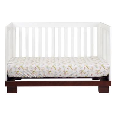 Modern Babyletto Modo 3-in-1 Two-Tone Baby Crib M6701QW FREE SHIPPING