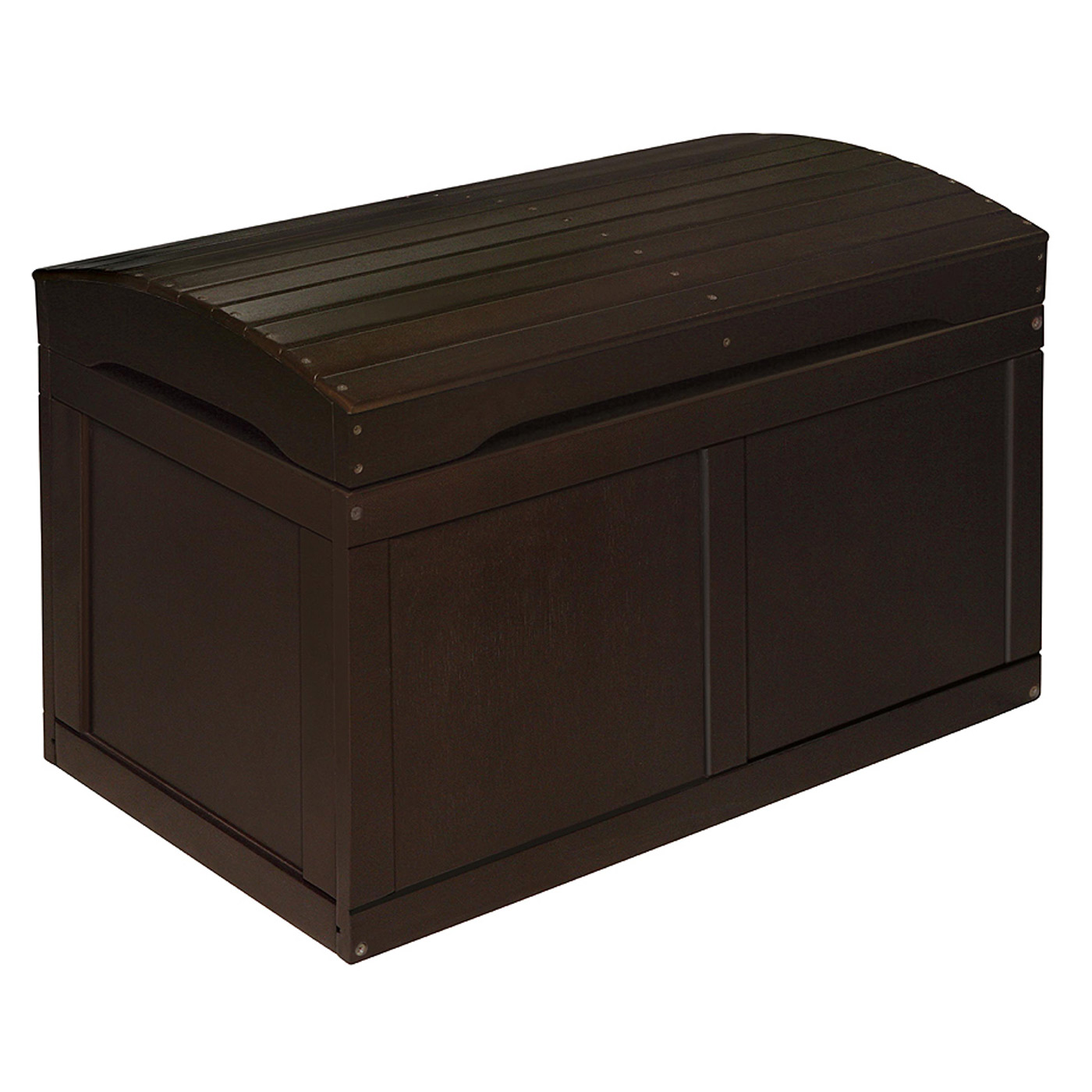 Badger Basket Barrel Top Toy Chest in Espresso FREE SHIPPING