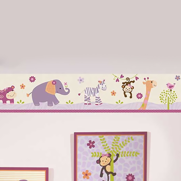 Bedtime Originals Lil' Friends Wallpaper Border by Lambs & Ivy FREE ...