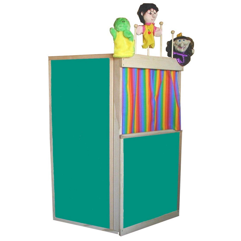 Beka Club House Theater with Chalkboard Surfaces and Puppet Rack FREE ...
