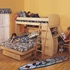 Berg Furniture Sierra Spacesaver Twin Over Full with Desk & Ladder FREE ...