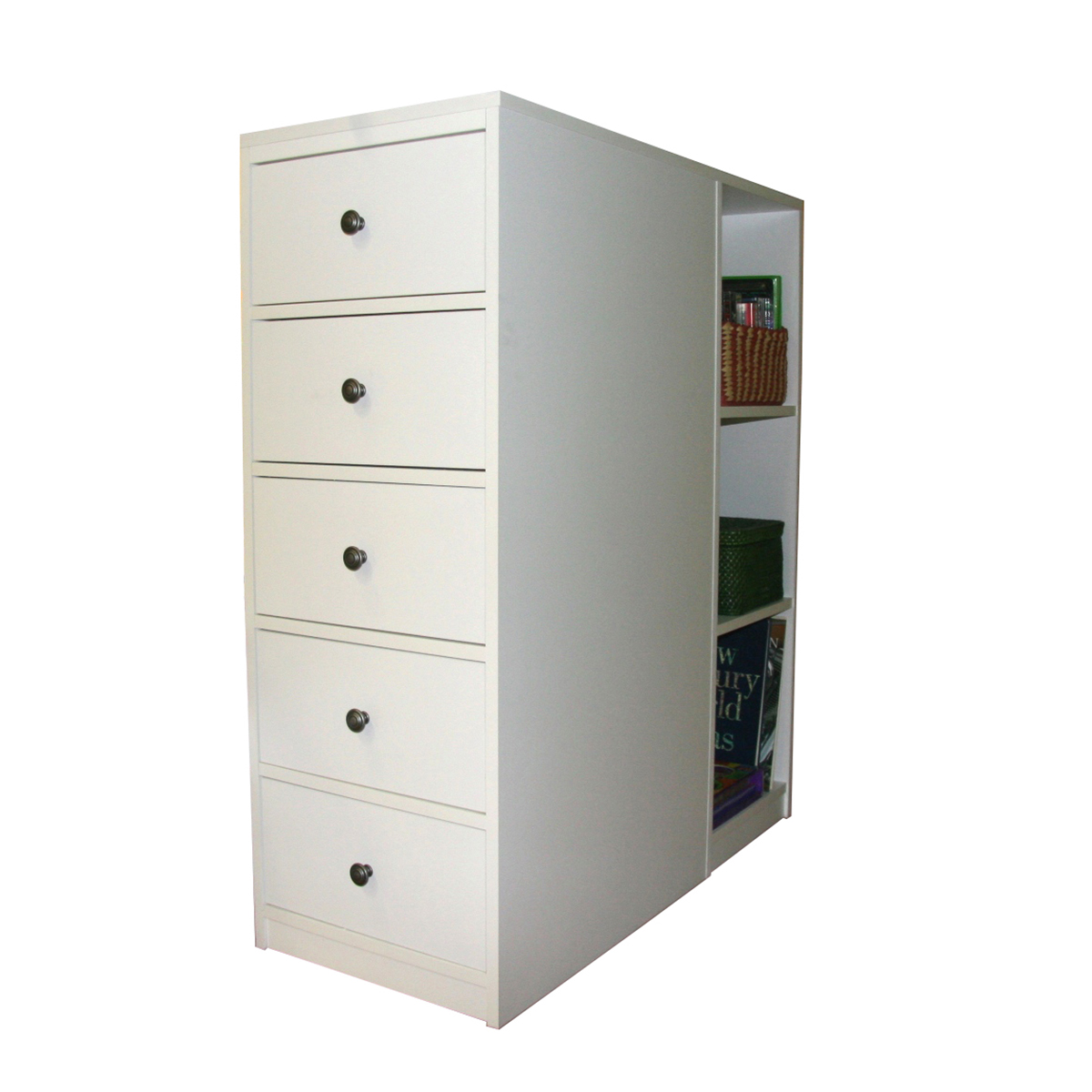 Berg Furniture Utica Lofts 5 Drawer Shelf Unit FREE SHIPPING