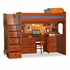 Berg Furniture Utica Lofts Full Size Loft with 5 Drawer Staircase FREE ...