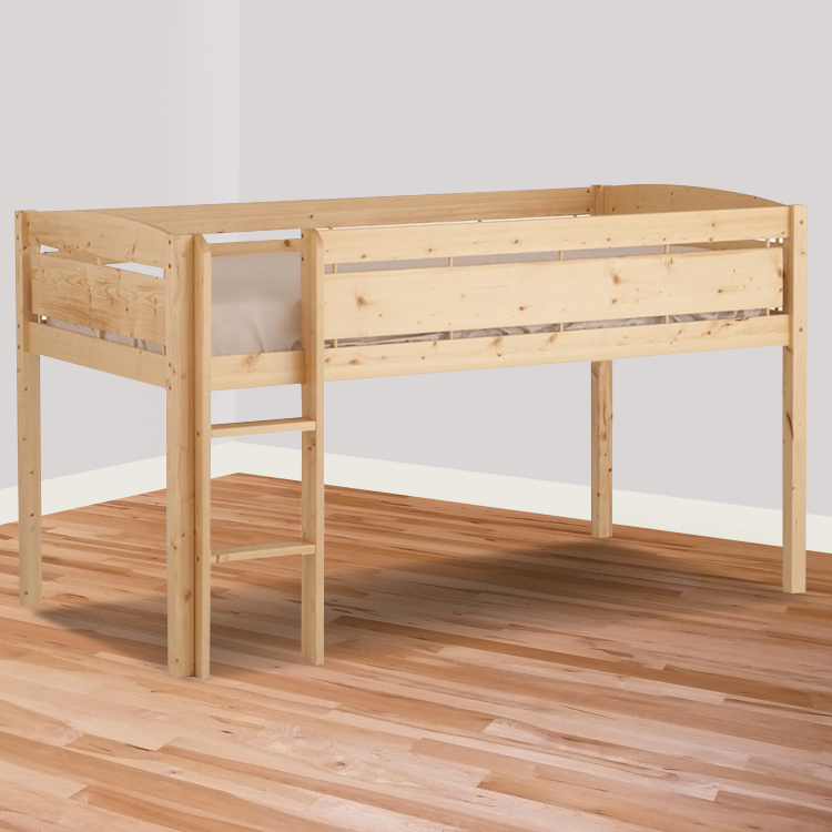 Canwood Whistler Junior Twin Loft Bed in Natural FREE SHIPPING