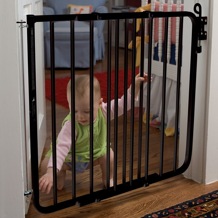 Cardinal Gates Auto Lock Gate - Black - FREE SHIPPING - $79.99