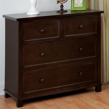 Child Craft 3 Drawer Single Dresser in Jamocha FREE SHIPPING