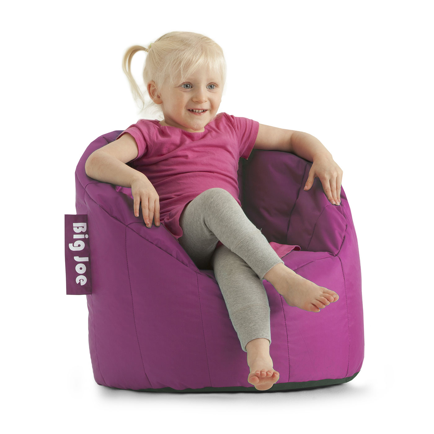 Comfort Research Big Joe Kids Lumin Smartmax Bean Bag Chair in Pink Passion FREE SHIPPING