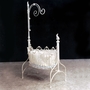 Corsican Amelia's Iron Cradle - White - FREE SHIPPING - $2,775.00
