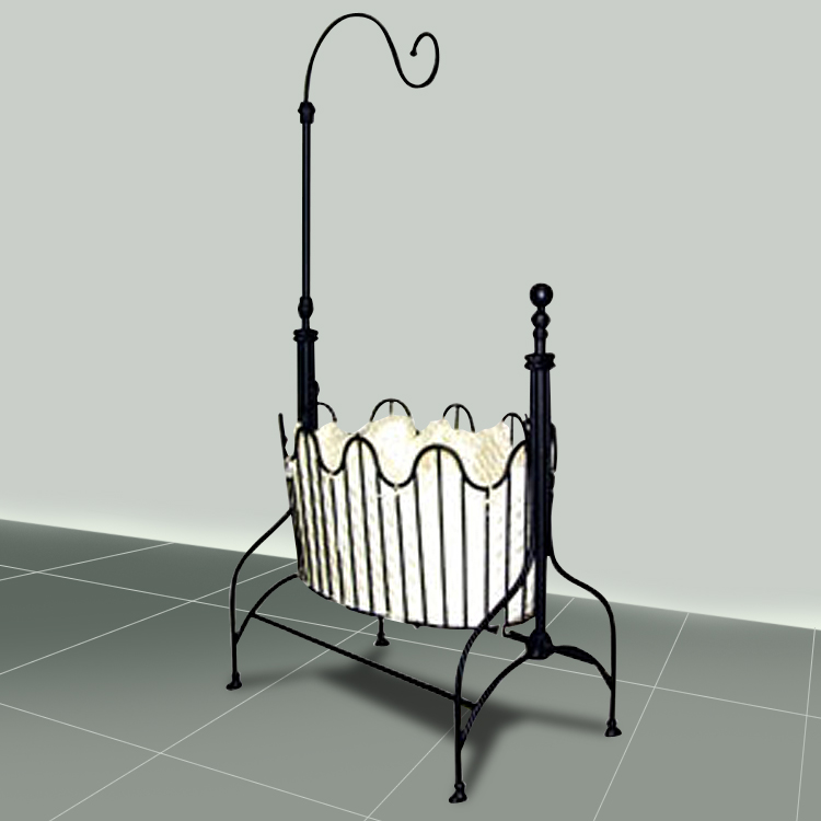Corsican Iron Cradle - FREE SHIPPING - $1,975.00