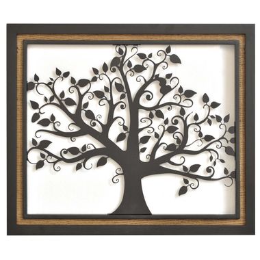 Crestview Collection Arbor Suspension 2 Black Tree Wall Art FREE SHIPPING