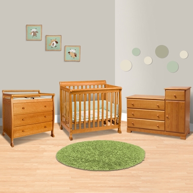 Da Vinci 3 Piece Nursery Set - Kalani Mini Crib, 3 Drawer Changing ...
