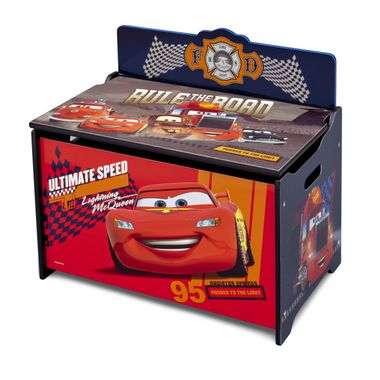 Delta Children Disney/Pixar Cars Deluxe Toy Box FREE SHIPPING