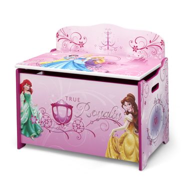 Delta Children Disney Princess Deluxe Toy Box FREE SHIPPING