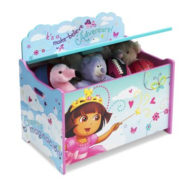 Delta Children Dora the Explorer Deluxe Toy Box FREE SHIPPING