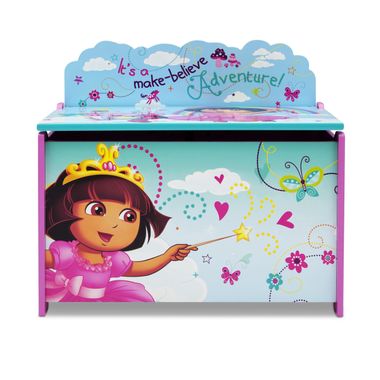 Delta Children Dora the Explorer Deluxe Toy Box FREE SHIPPING