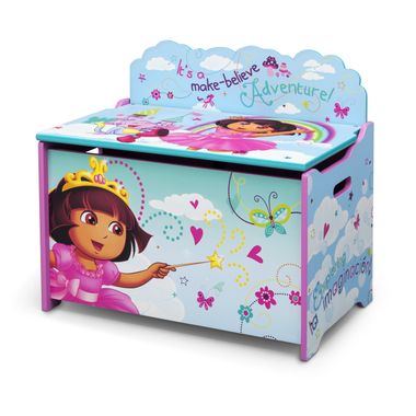 Delta Children Dora the Explorer Deluxe Toy Box FREE SHIPPING