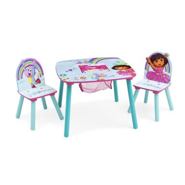 Delta Children Dora the Explorer Table & Chair Set with Storage FREE ...