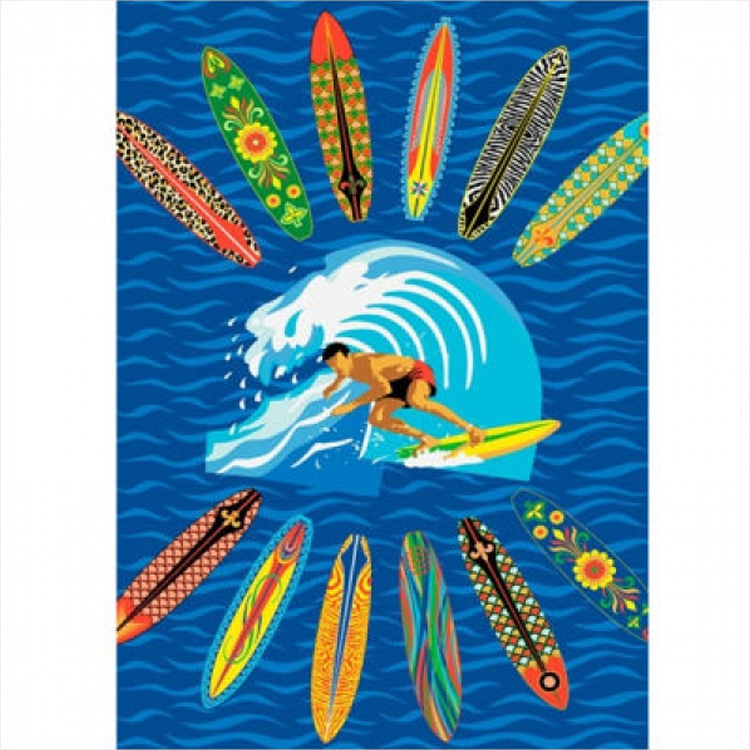 Fun Rugs Surfer Dude Rug 39" x 58" FREE SHIPPING - $59.99