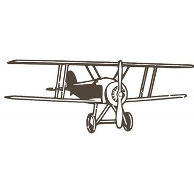 Glenna Jean Fly By Large Airplane Wall Decal FREE SHIPPING